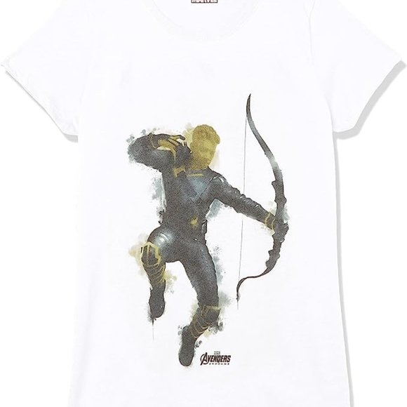 Marvel | Shirts & Tops | Marvel Avengers Endgame Hawkeye Spray Paint ...